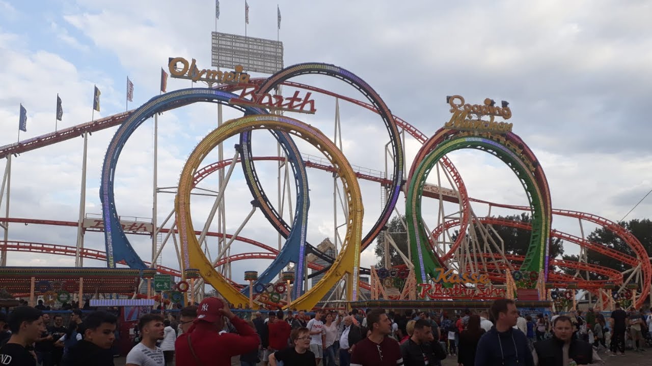Offride - Olympia Looping (Barth) Funfair Rollercoaster - YouTube