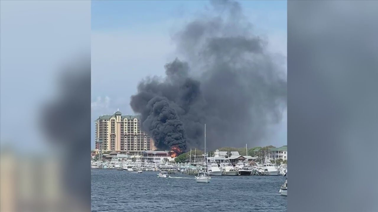 Community rallies behind Destin business destroyed in fire - YouTube