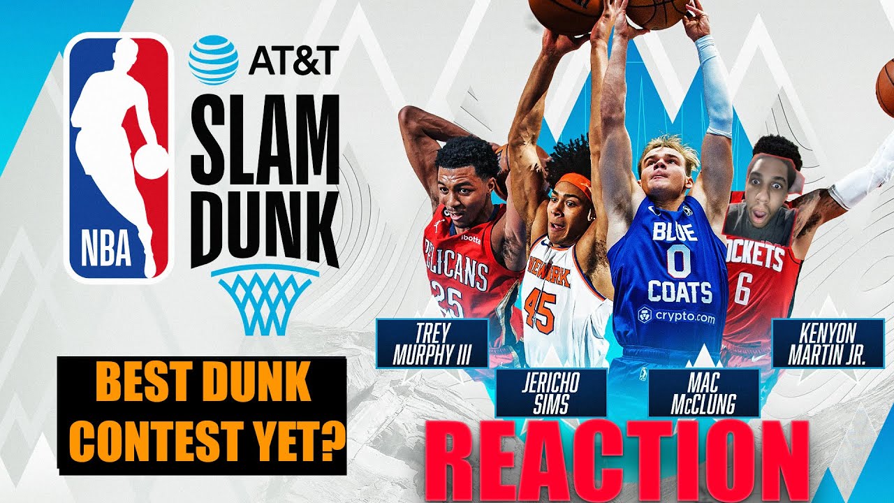 2023 DUNK CONTEST MAC MCCLUNG SHOWED OUT *REACTION* - YouTube