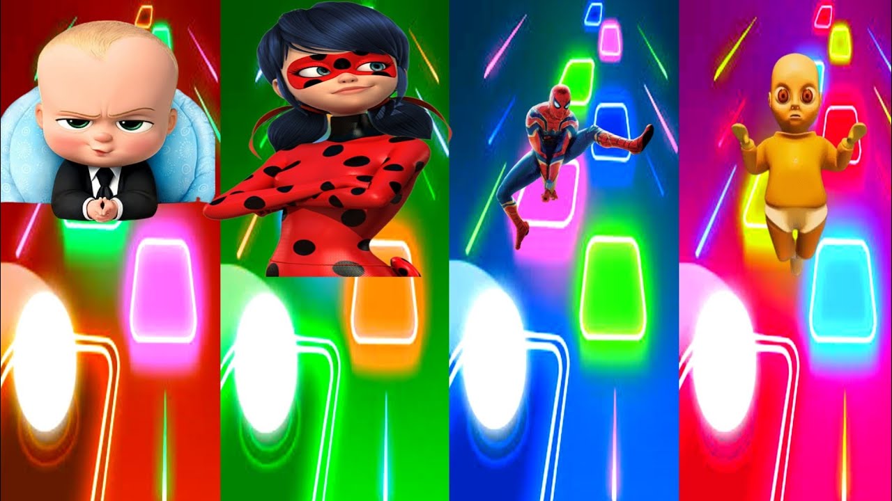 Baby boss 🆚Miraculous Ladybug Cat Noir The Movie🆚SPIDER MAN🆚The Baby in ...