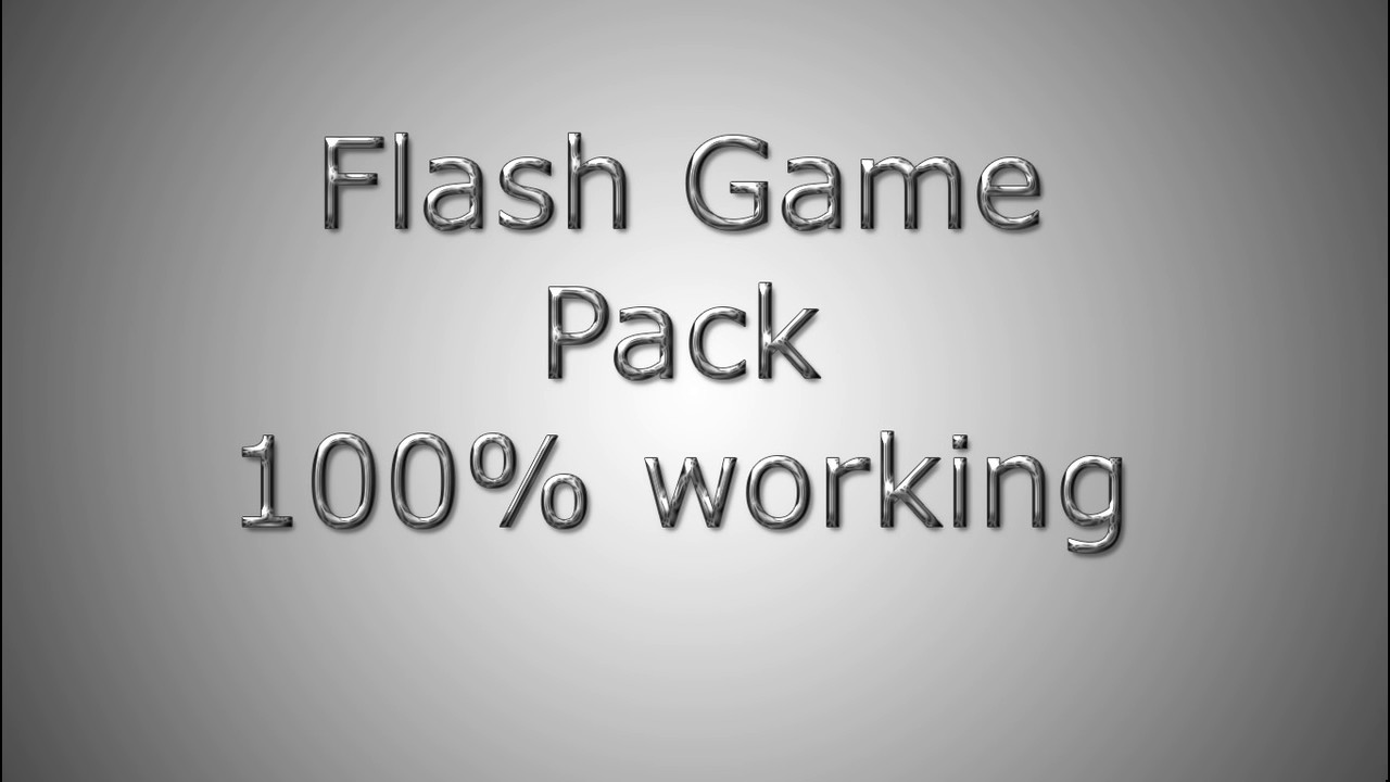 Flash game pack free direct download now 140mb - YouTube