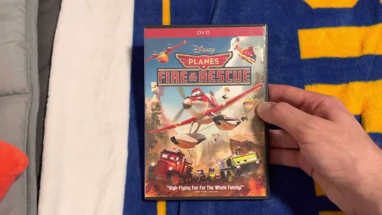 Planes Fire And Rescue Dvd Cover