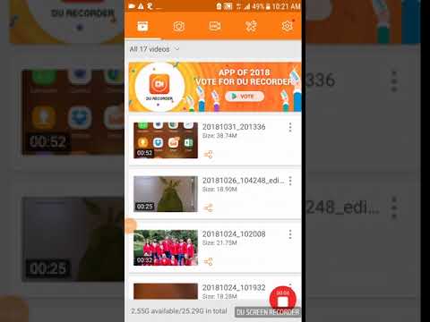 DU Recorder - Tutorial de audio