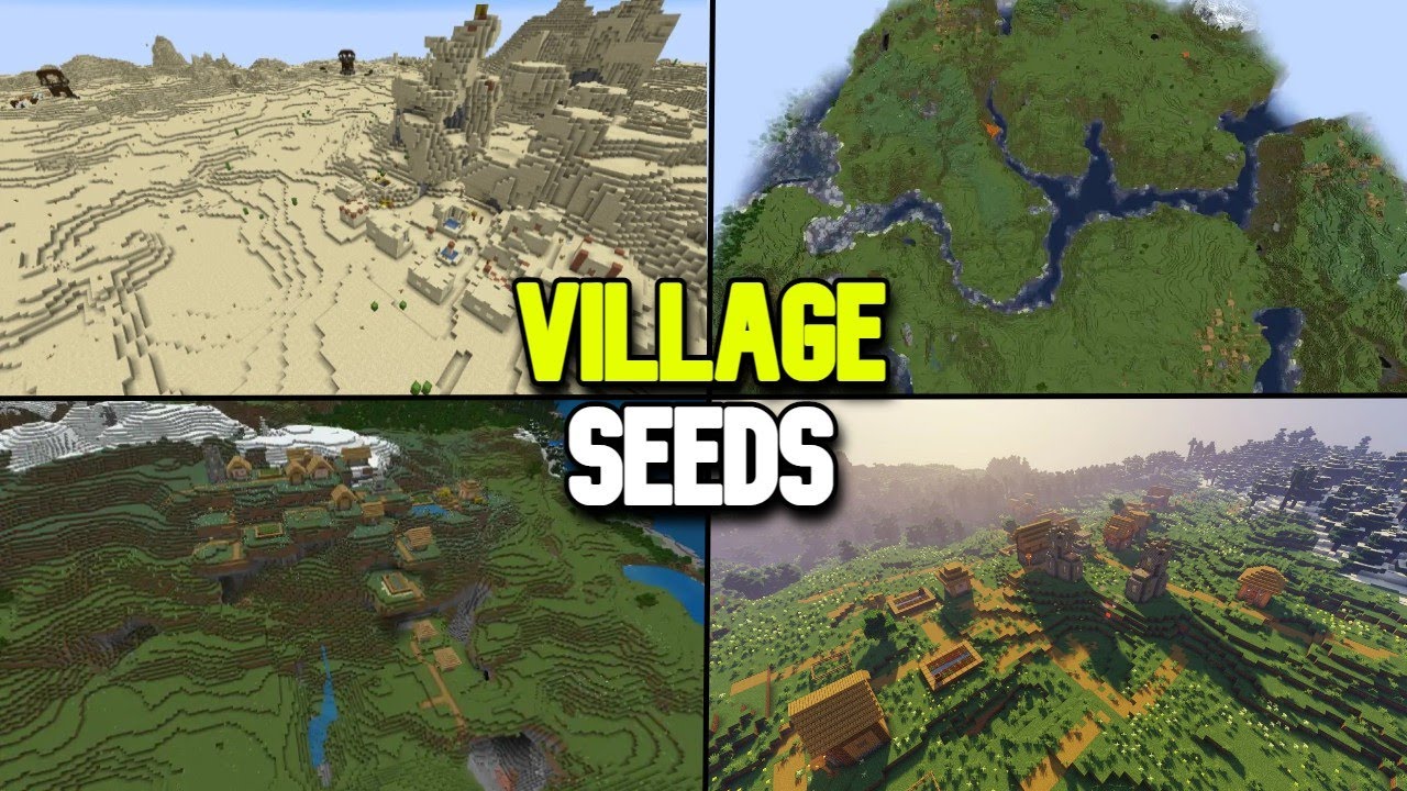 5 BEST Village Seeds for Minecraft 1.19+ (Minecraft Java Edition Seeds ...