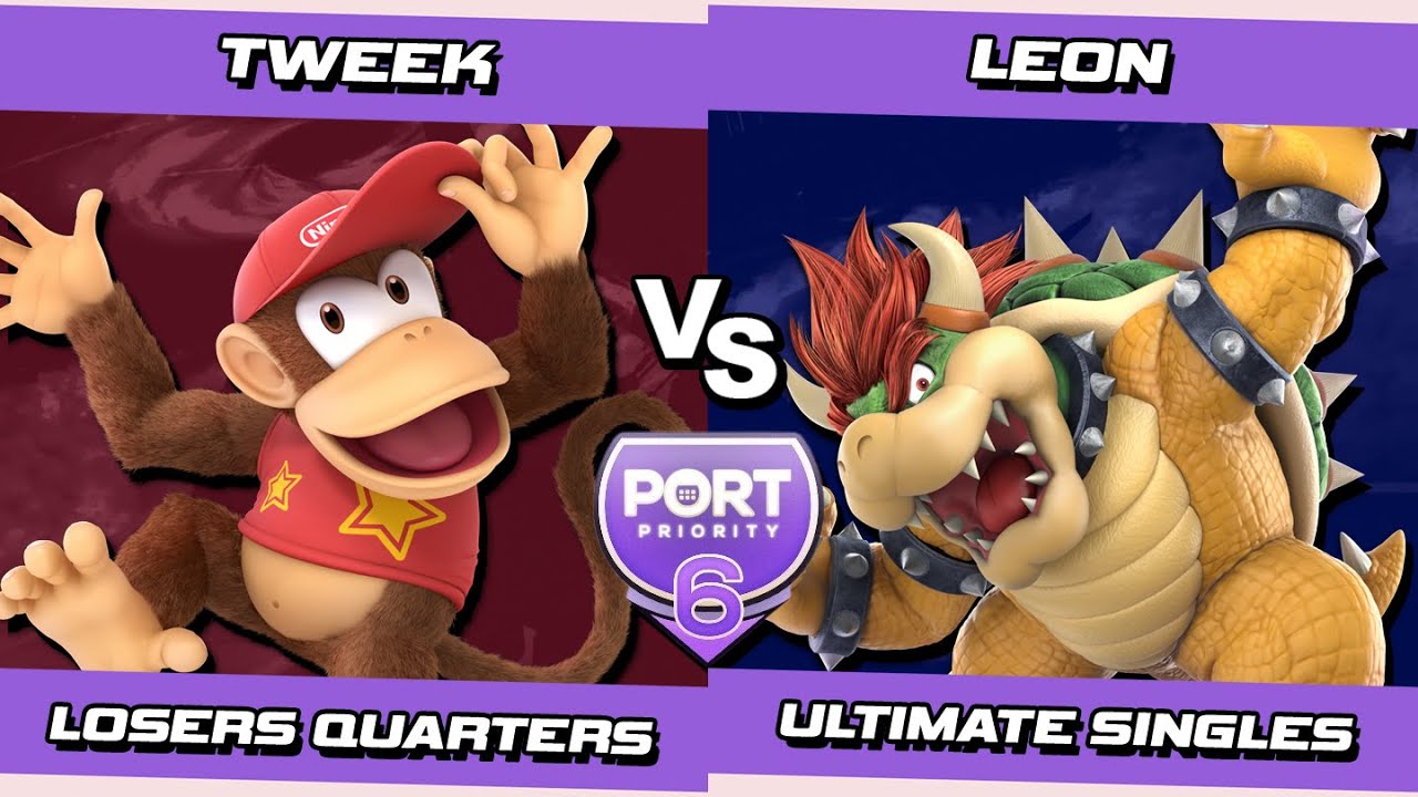 Port 6 Losers Quarters - Tweek (Diddy Kong) Vs. LeoN (Bowser) SSBU ...