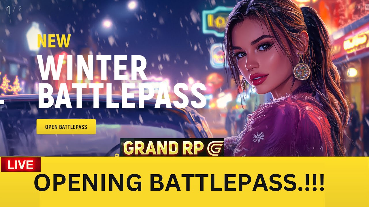 NEW WINTER BATTLEPASS | Grand RolePlay - YouTube