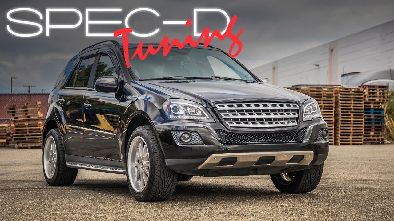 SPECDTUNING INSTALLATION VIDEO: 2009-2011 MERCEDES BENZ W164 ML-CLASS ...