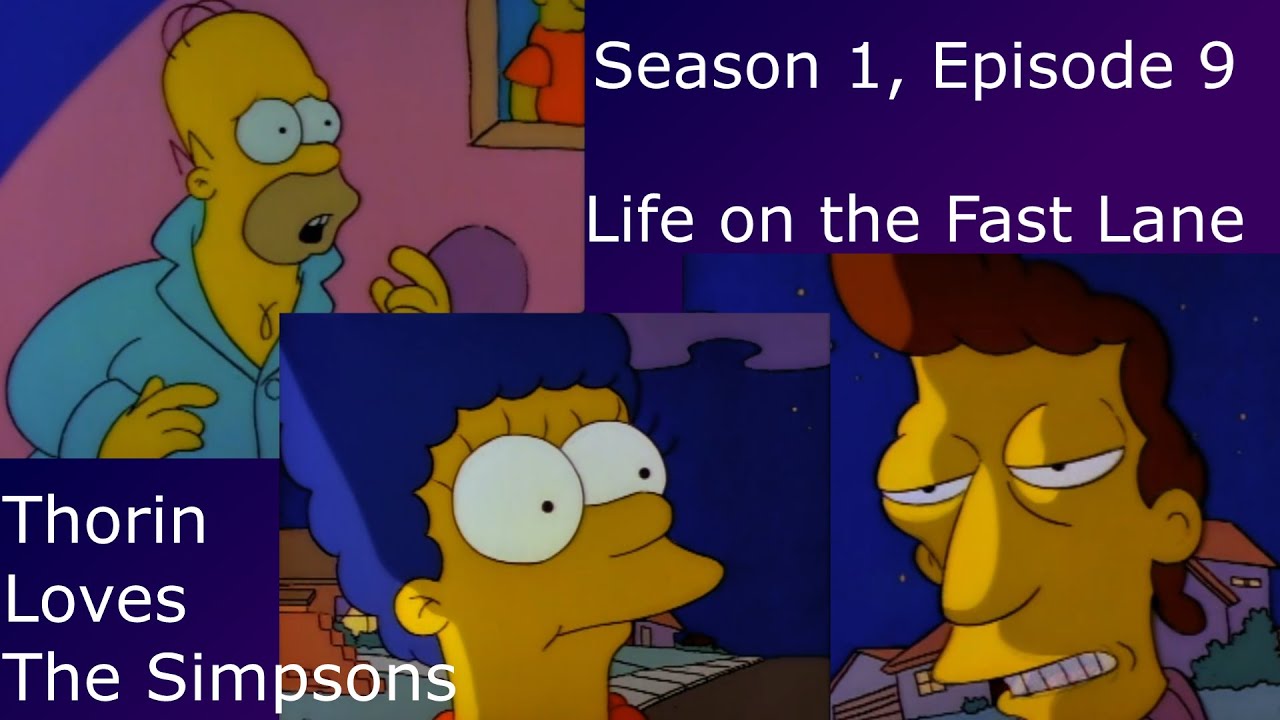 Reviewing EVERY Simpsons Episode - S1E9: Life on the Fast Lane - YouTube