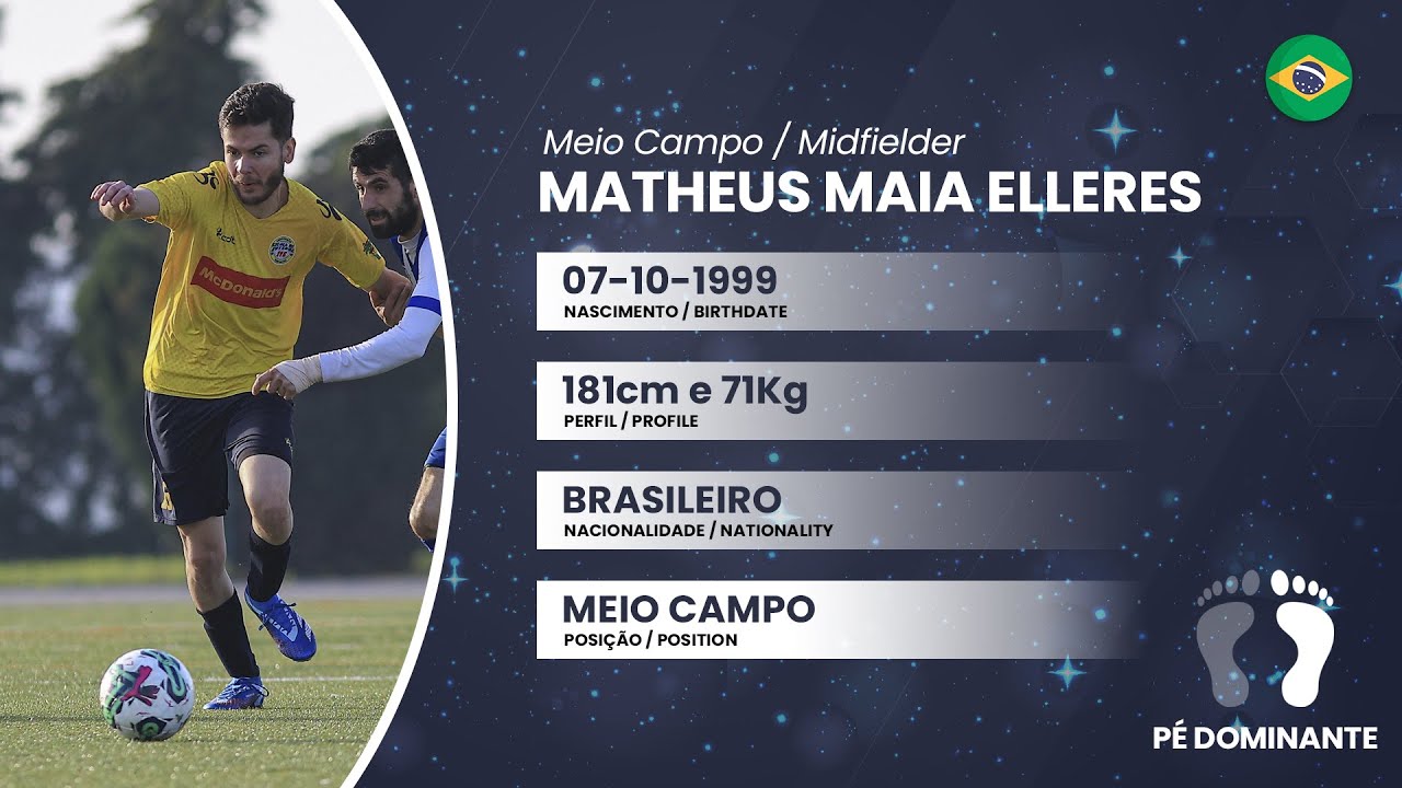 Matheus Maia | Meio Campo/Midfielder | 2024 - YouTube
