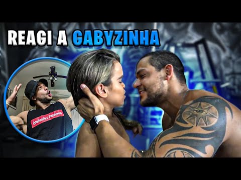 REAGI AO PRIMEIRO BEIJO DA GABYZINHA