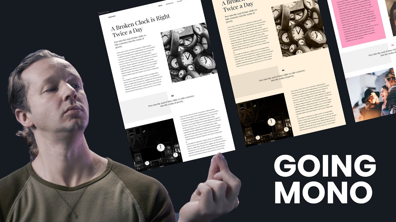 Creating Monochromatic Color Schemes - UI/UX - YouTube
