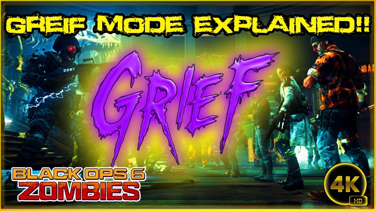 BO6 ZOMBIES GRIEF MODE EXPLAINED FOR SEASON 4!! #bo6zombies #bo6season4 ...