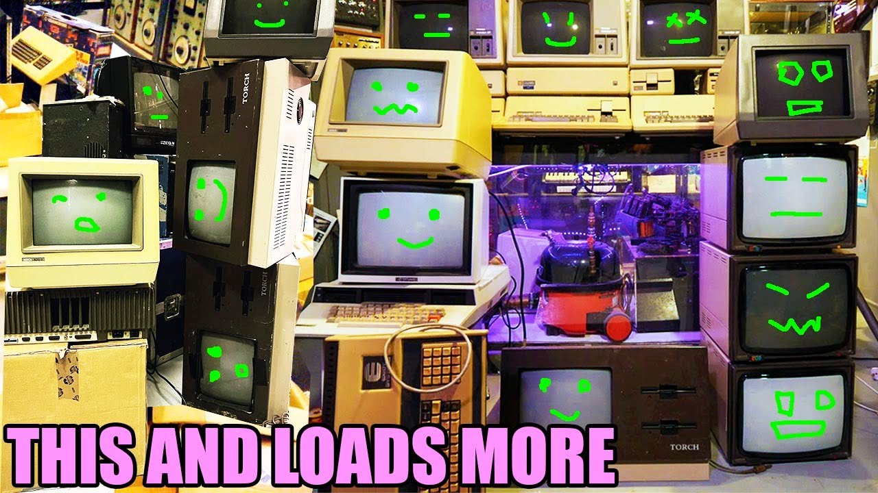 Saving loads Of RARE Computers From The SKIP - YouTube