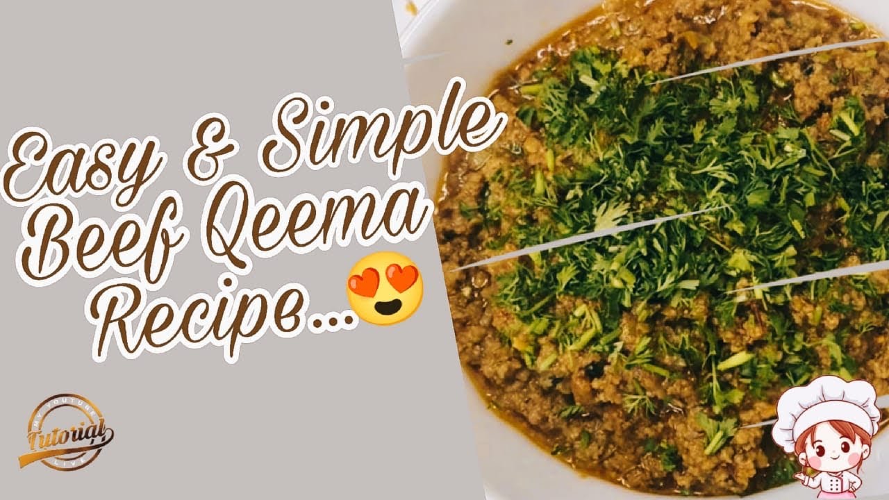 Easy and Delicious Beef Qeema Recipe 🤌🏻😋 - YouTube