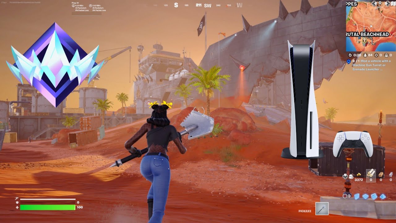 PS5 Fortnite Chapter 5 RANKED Gameplay (4K 120FPS) - YouTube