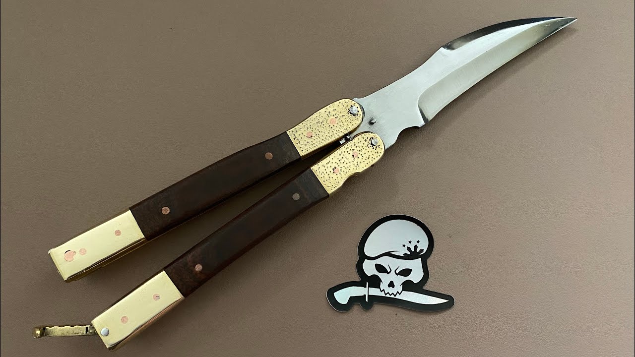 Customized balisongs - YouTube