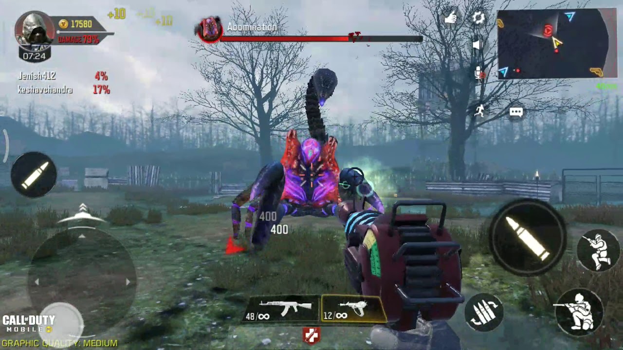 Call Of Duty Mobile | Ray gun vs final zombie boss 💪 - YouTube