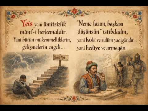 Neme lâzım  dememek lazım..🦋