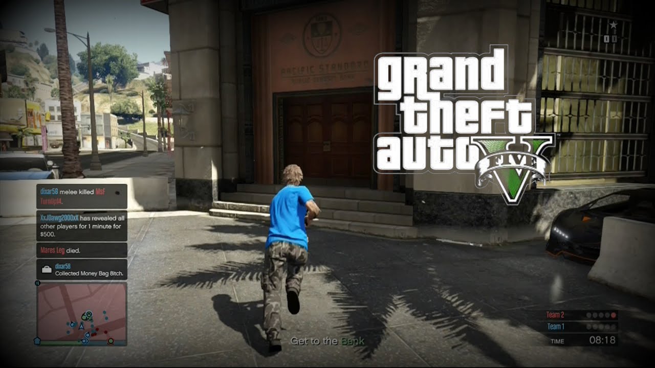 GTA 5 Online - BANK HEIST w/@XpertThief - YouTube