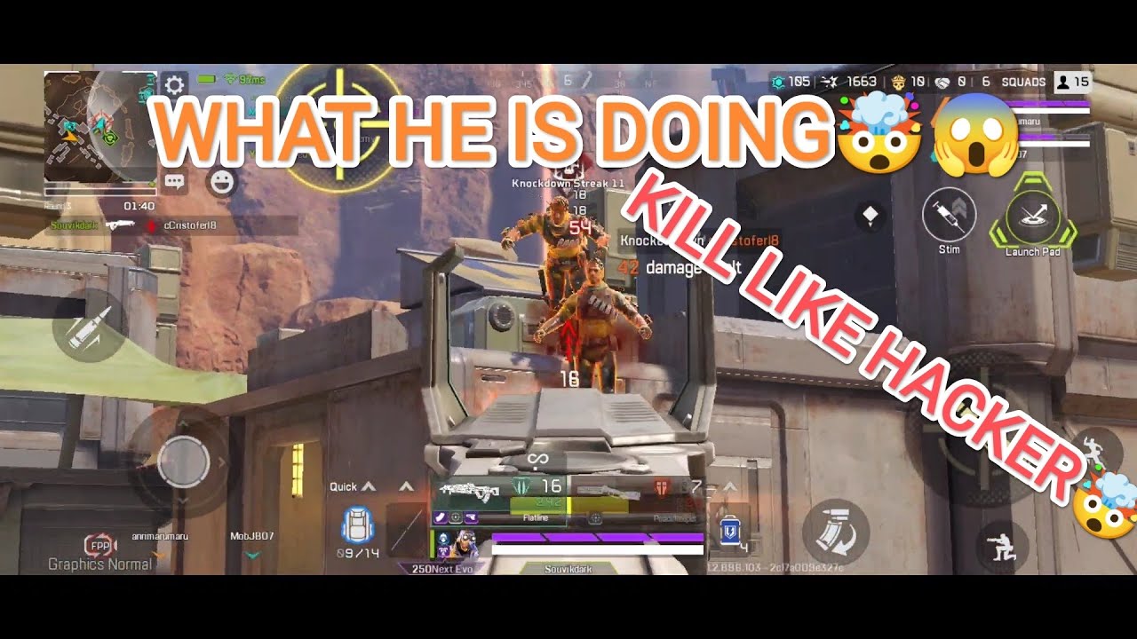 Apex legends mobile gameplay|pro gameplay - YouTube