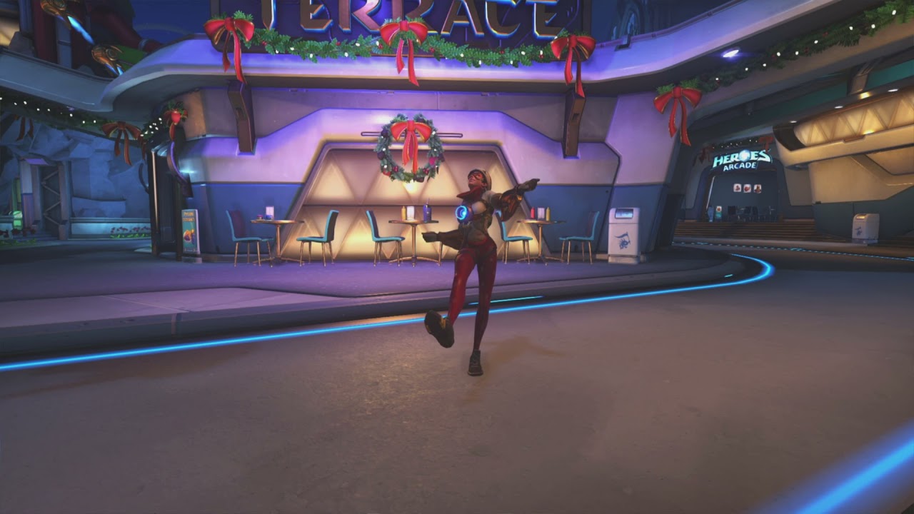 Tracer's Dance Emotes With Wooltide Skin in-game (PS5) - YouTube