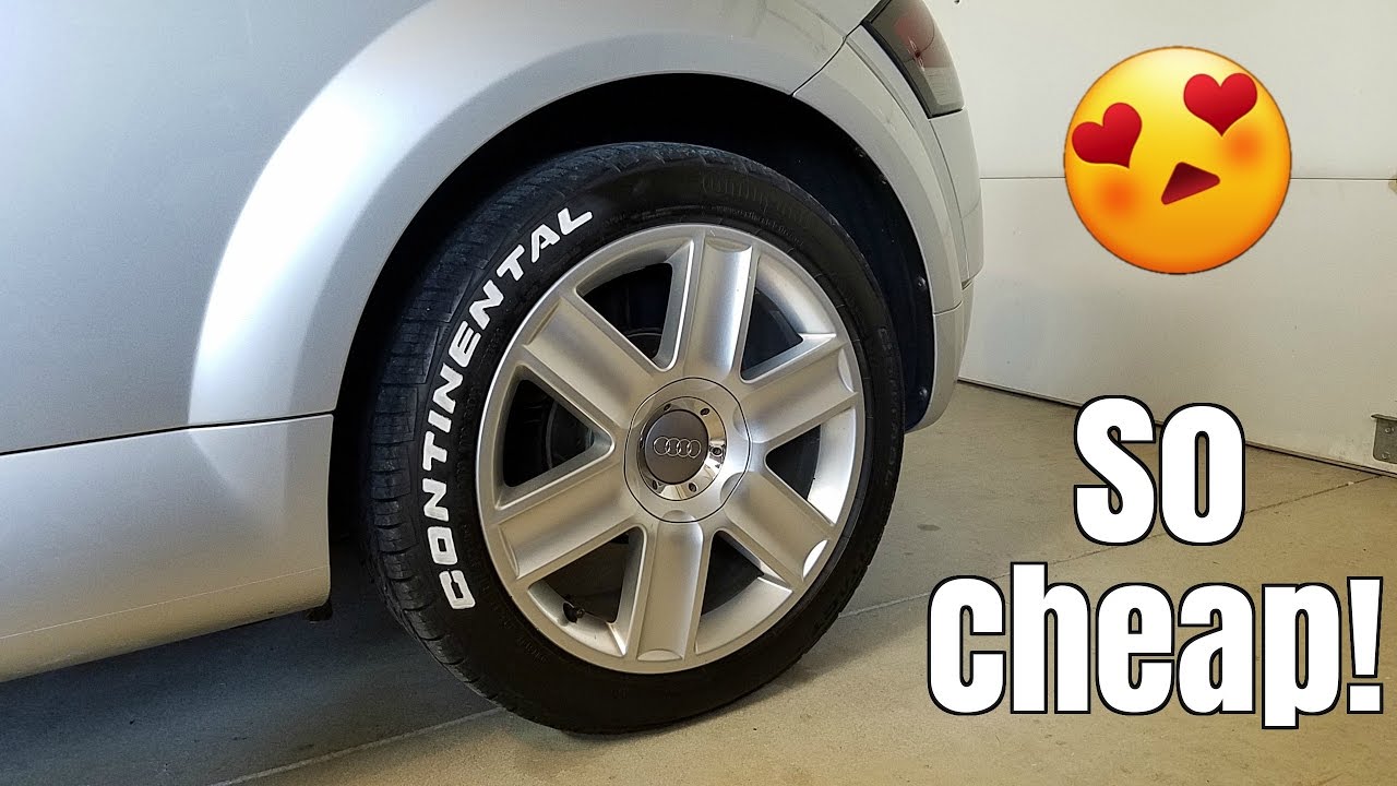 How To Letter Your Tires! - YouTube