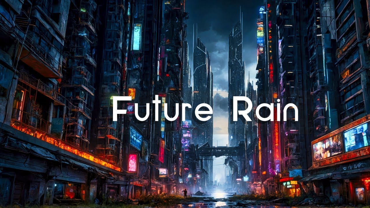 Future Rain | Relaxing Rain Ambient | Dystopian Atmosphere - YouTube