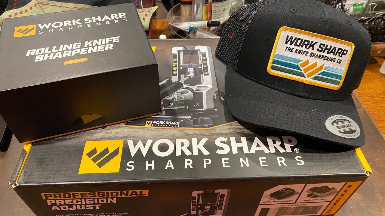 Worksharp Professional Precision Adjust knife Sharpener!! - YouTube