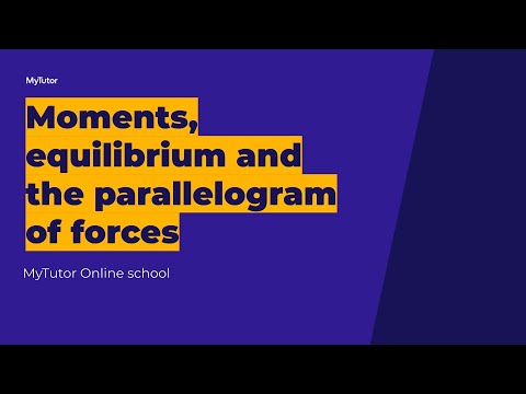 GCSE Physics - Moments, equilibrium and the parallelogram of forces ...