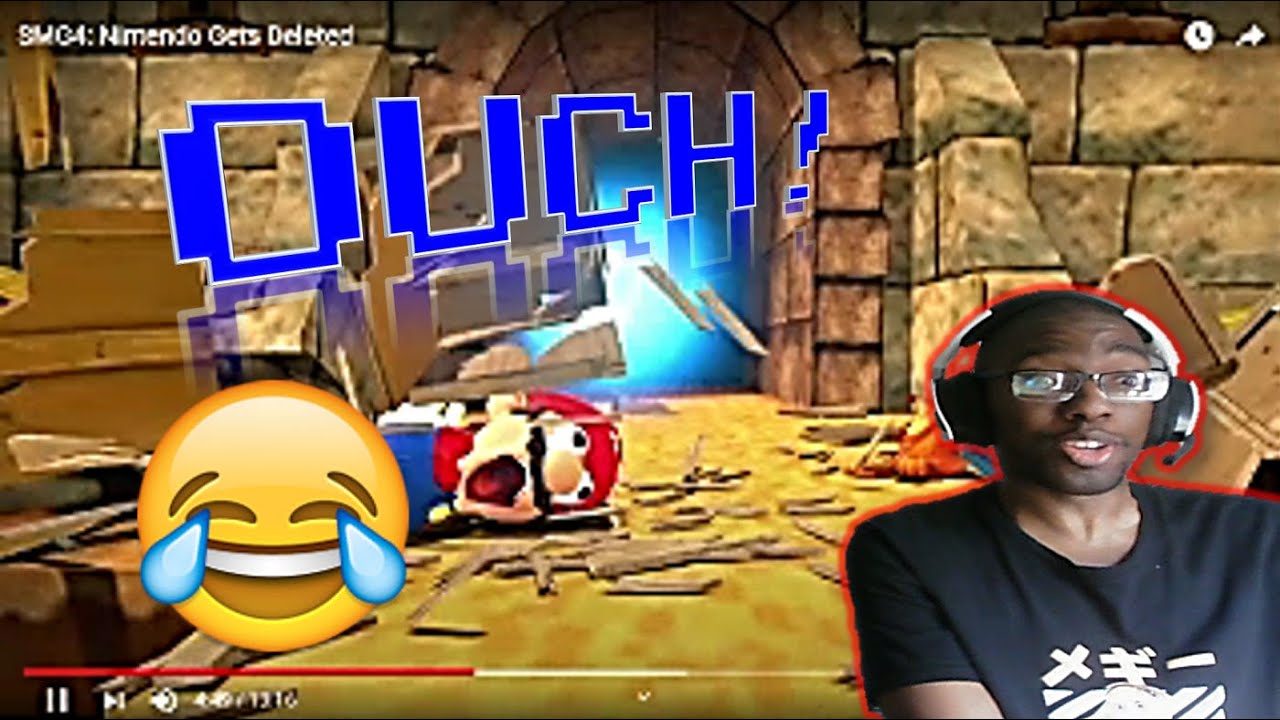 SMG4: Nintendo Gets Deleted! REACTION!!! - YouTube