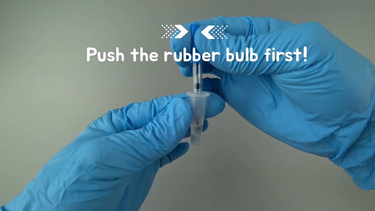 How to use SPOIT correctly- MultiCare SD Biosensor- BEST LAB - YouTube