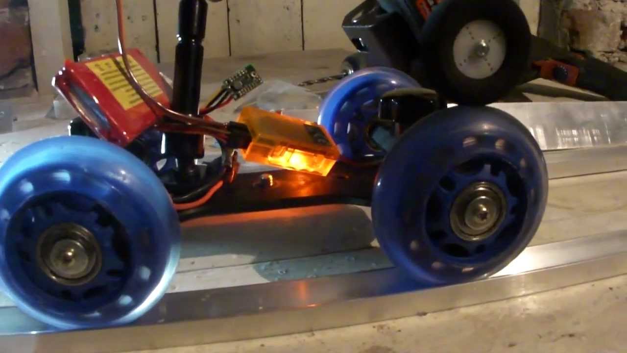 RC dolly for camera - YouTube