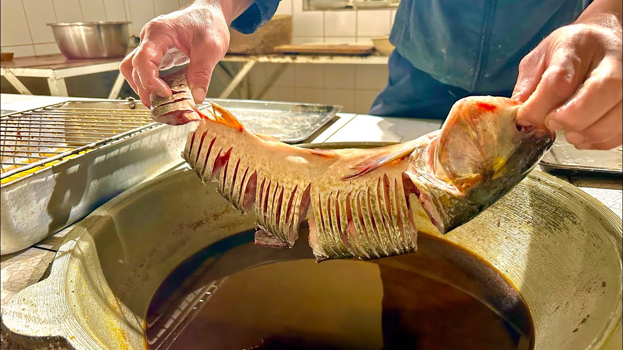 FISHLOVERS Center! Cooking CRISPY & Yummy CARP in an unusual way | 200 ...