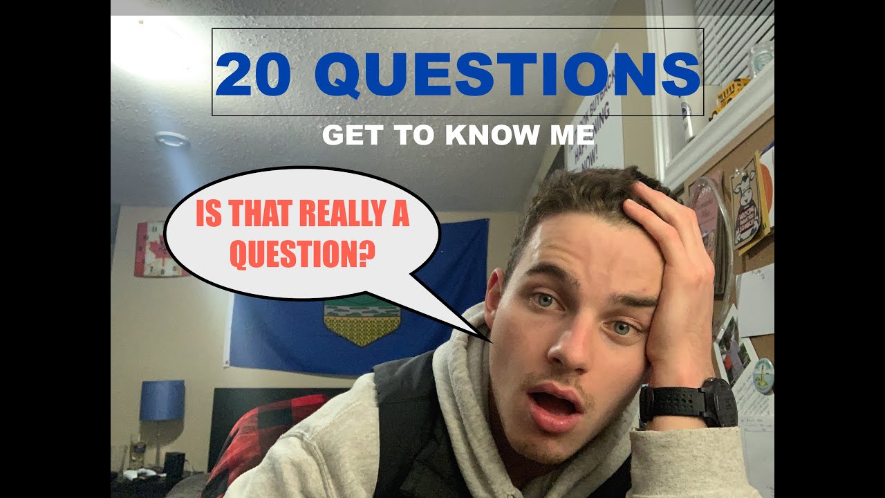 GET TO KNOW ME | 20 QUESTIONS - YouTube