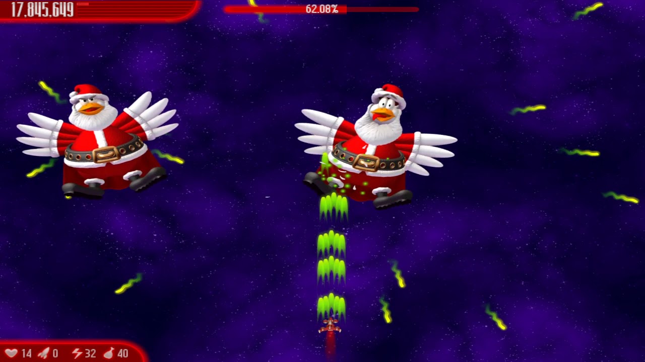 Chicken Invaders 4 Christmas Edition Gameplay 22 - YouTube
