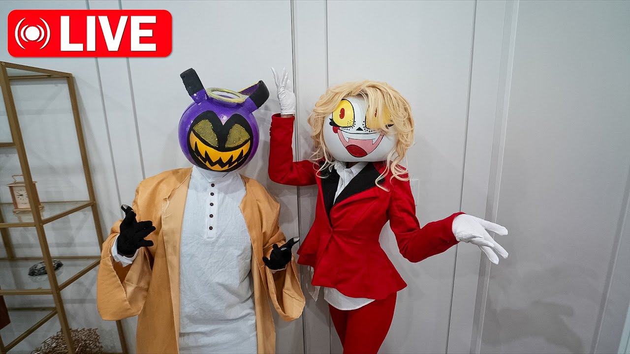 CHARLIE'S FIRST LIVE STREAM AT HAZBIN' HOTEL! - YouTube