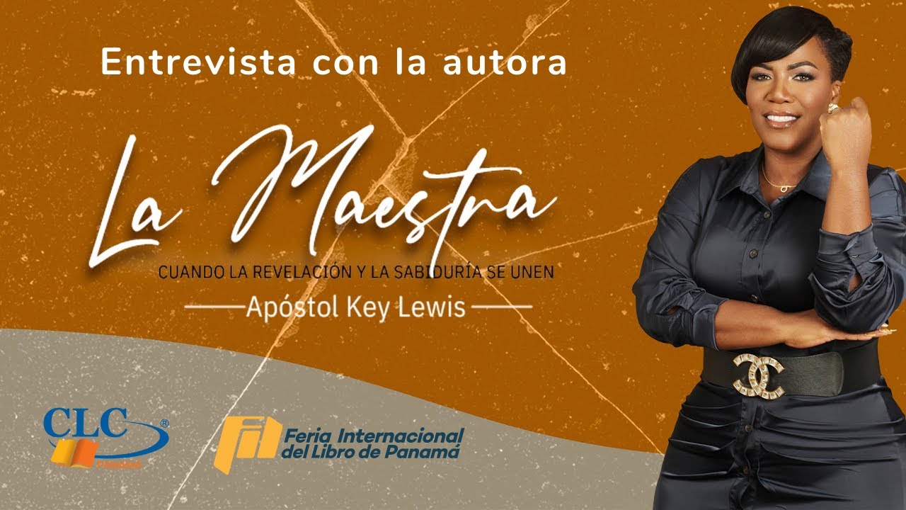 Entrevista con la autora Key Lewis en la Feria Internacional del Libro ...