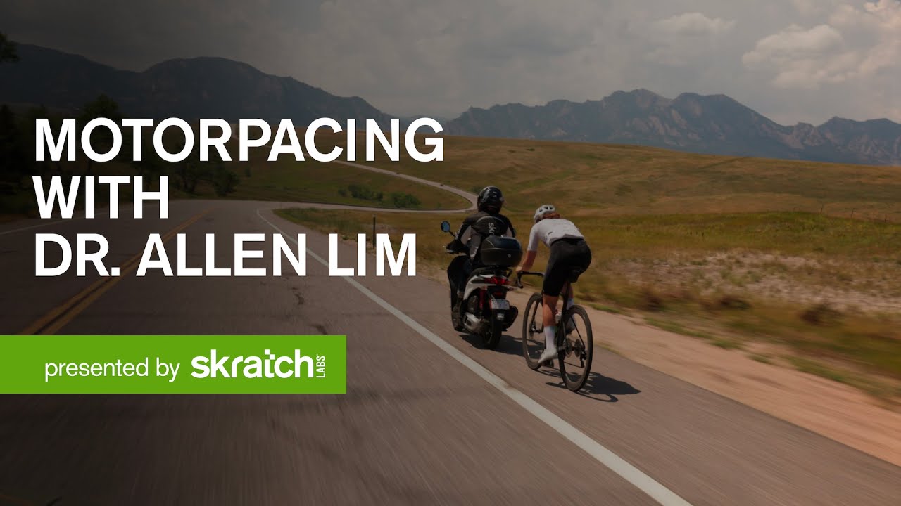 🏍️Motorpacing with Dr. Allen Lim🚴‍♂️ - YouTube