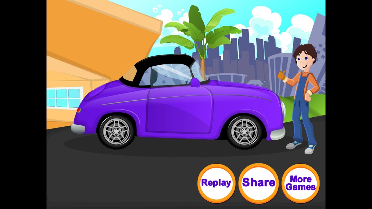 Auto Repair Shop Purple Princess - YouTube