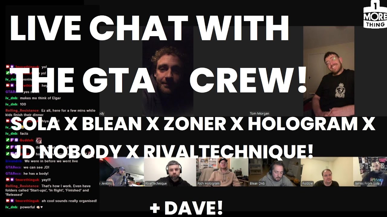 LIVE Interview with the Grand Theft Audio crew! - YouTube