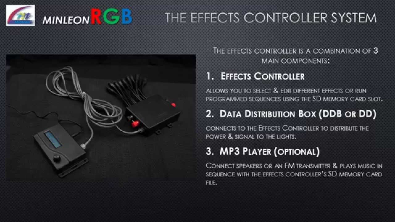 Minleon USA: Effects Controller Introduction (1 of 5) - YouTube
