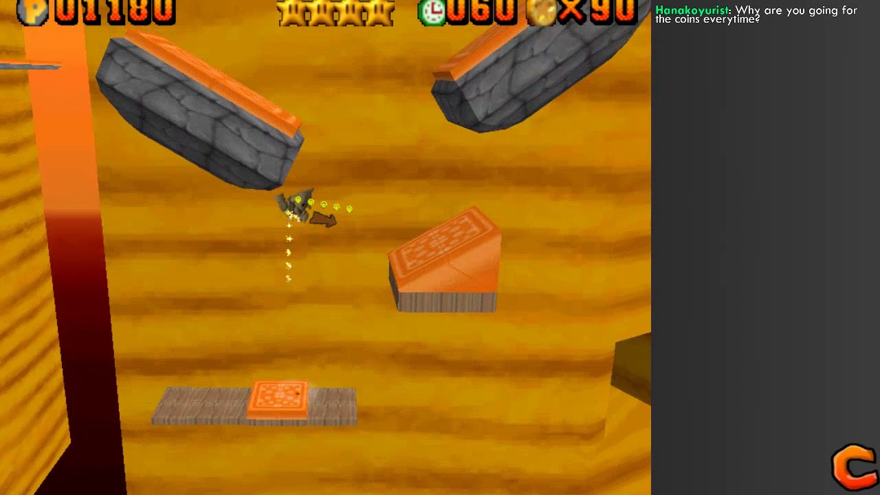 Super Mario 64 Land - World 2-1: Mushroom Trampolines [S Rank ...