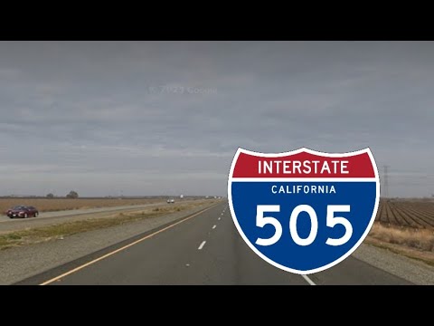 Interstate 505 California - YouTube