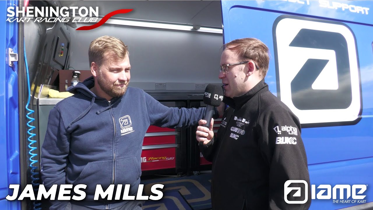 Shenington SuperPrix | James Mills from IAME - YouTube