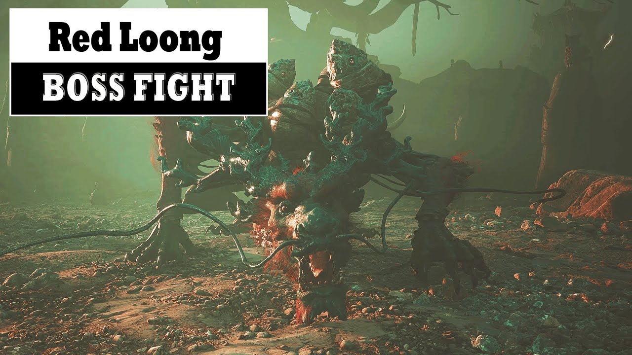 Black Myth: Wukong - Red Loong Secret Boss Fight Chapter -1 - YouTube