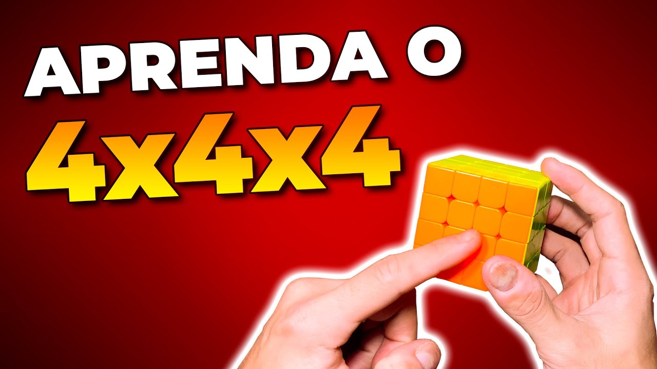 Como resolver o CUBO MÁGICO 4x4 - Aprenda em poucos minutos (MÉTODO ...