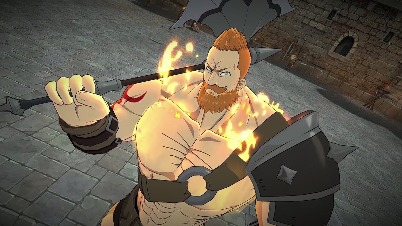 "The One" Escanor Skills - Barbarian Warrior Outfit 4K - YouTube