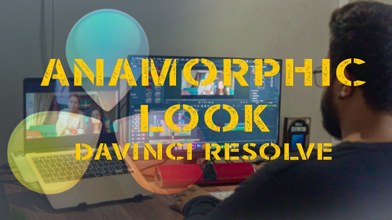 How to make Anamorphic look in Davinci Resolve (Detailed) - YouTube