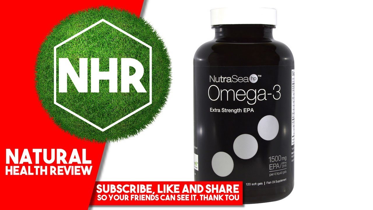 Ascenta, NutraSea hp, Omega-3, Extra Strength EPA, Lemon Flavor, 120 ...