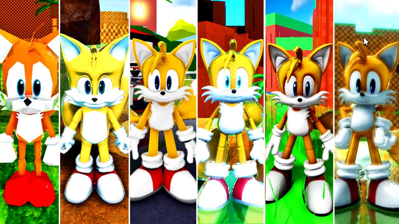 EVOLUÇÃO DO TAILS! (NOVO) (Evolution of All Tails) - YouTube